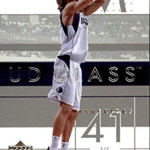 2002-03 UD Glass #13 Dirk Nowitzki NBA Basketball Trading Card