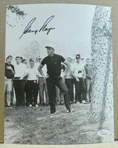 gary player signed 8×10 golf photo with jsa sticker no card