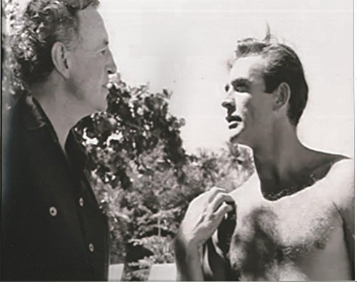 Ian Fleming & Sean Connery James Bond 8x10 Photo