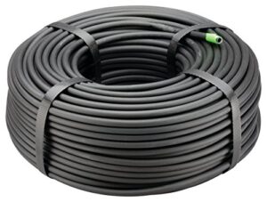 rain bird t22-250s drip irrigation 1/4″ blank distribution tubing, 250′ roll, black