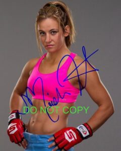 miesha tate sexy signed reprint photo #1 rp mma ufc