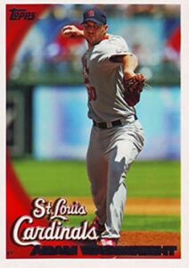 2010 topps #136 adam wainwright st. louis cardinals mlb baseball card nm-mt