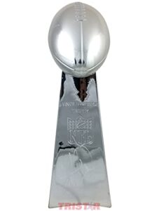 kurt warner signed autographed replica vince lombardi trophy psa