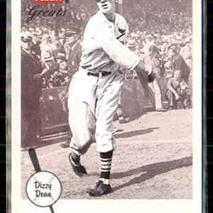 2002 Greats of the Game #62 Dizzy Dean MLB Baseball Trading Card