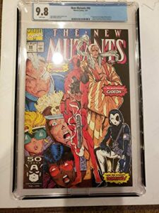 new mutants 98 custom made graded case 9.8 reprint 1st deadpool