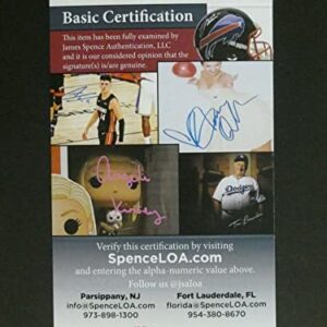 Larry Dierker Signed Baseball Card with JSA COA