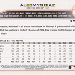 2022 Topps Update #US289 Aledmys Diaz NM-MT Houston Astros Baseball