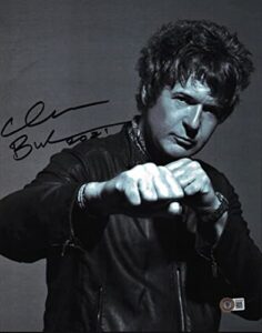 clem burke signed autographed 11×14 photo blondie drummer beckett coa