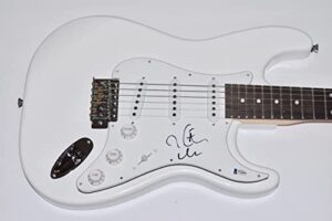 keith urban signed autographed electric guitar beckett bas coa