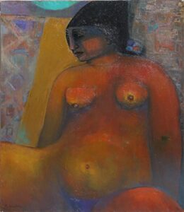 pregnant nude