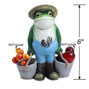 Frog Garden Decor, Frogs Garden Statue for Yard, Garden, Indoor Outdoor Decoration and Housewarming Gift