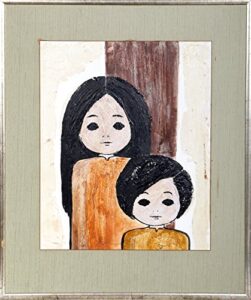 portrait of girl and boy