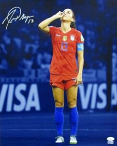 alex morgan us women’s soccer signed/autographed 16×20 photo jsa – autographed soccer photos