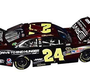 AUTOGRAPHED 2011 Jeff Gordon #24 AARP/Drive To End Hunger Racing (Hendrick Motorsports) Signed Lionel 1/24 Scale NASCAR Diecast Car with COA (#7533 of only 7,558 produced)