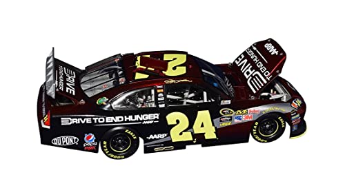 AUTOGRAPHED 2011 Jeff Gordon #24 AARP/Drive To End Hunger Racing (Hendrick Motorsports) Signed Lionel 1/24 Scale NASCAR Diecast Car with COA (#7533 of only 7,558 produced)