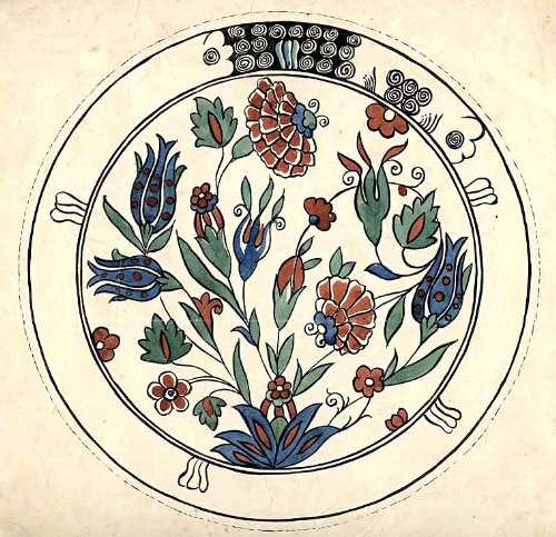 An original design for porcelain