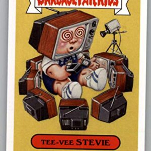 2020 Topps Garbage Pail Kids Series 2 35th Anniversary Fan Favorites NonSport Trading Card #FV-6A TEE-VEE STEVIE Official GPK Sticker Trading Card From The Topps Company highlighting Fan Favorite Characters throughout the years in Raw (NM or Better) Condi