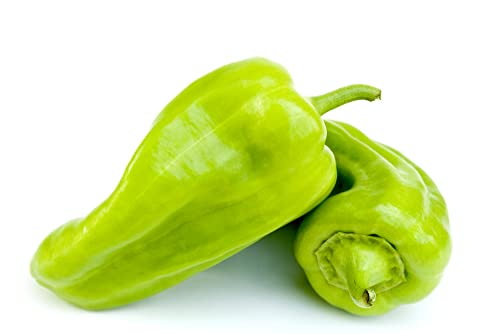 "Cubanelle" Sweet Pepper Seeds for Planting, 100+ Heirloom Seeds Per Packet, (Isla's Garden Seeds), Non GMO Seeds, Botanical Name: Capsicum annuum, Great Home Garden Gift