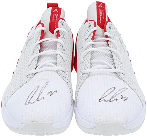 Luka Doncic Dual-Signed Jordan Game Model Sneakers Shoes PSA DNA COA - Autographed NBA Sneakers