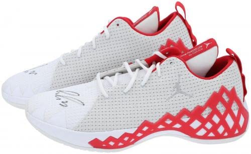 Luka Doncic Dual-Signed Jordan Game Model Sneakers Shoes PSA DNA COA - Autographed NBA Sneakers