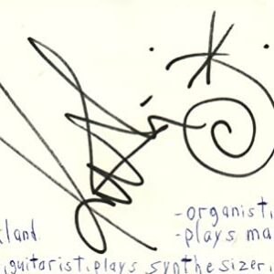 Keith Strickland Drummer Guitarist B-52's Rock Band Signed Index Card JSA COA