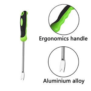 YXCCSE Hand Weeder Tool Stainless Steel Garden Weeding Tool,Hand Weeder Garden Weeding Removal Weed Puller Tool for Garden Lawn Farmland Transplant Gardening Plant Tool