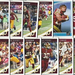 2018, 2019 Panini Donruss Football Washington Redskins 2 Team Set Lot Gift Pack 24 Cards W/Drafted Rookies