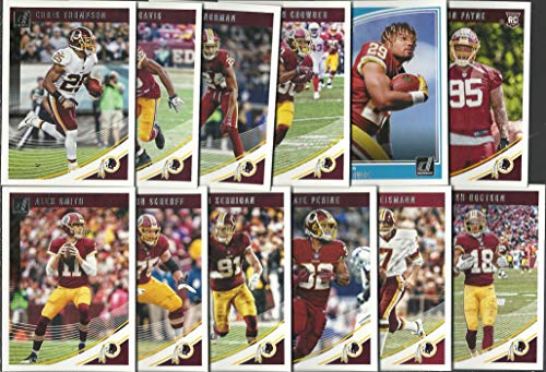 2018, 2019 Panini Donruss Football Washington Redskins 2 Team Set Lot Gift Pack 24 Cards W/Drafted Rookies