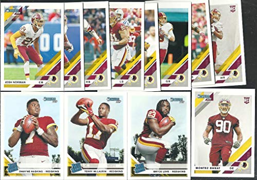 2018, 2019 Panini Donruss Football Washington Redskins 2 Team Set Lot Gift Pack 24 Cards W/Drafted Rookies