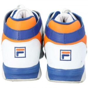 1992-93 Tony Campbell Game-Used Signed Fila Sneakers NY Knicks JSA & MEARS COA - Autographed NBA Sneakers