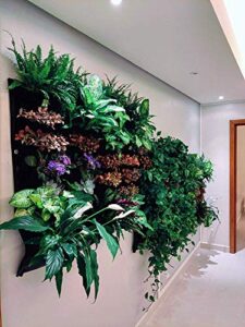 12 pocket indoor waterproof vertical living wall planter