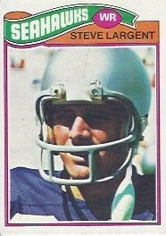 1977 topps football complete 528 card set steve largent rookie exmt