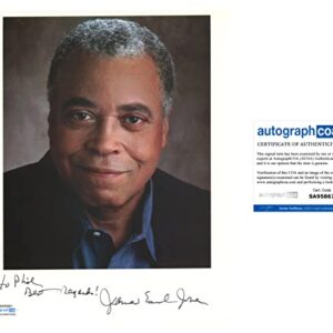 James Earl Jones Signed Autograph 8x10 Photo Star Wars Field of Dreams ACOA COA