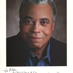 James Earl Jones Signed Autograph 8x10 Photo Star Wars Field of Dreams ACOA COA