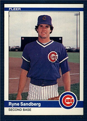 1984 Fleer #504 Ryne Sandberg NM-MT Chicago Cubs Baseball