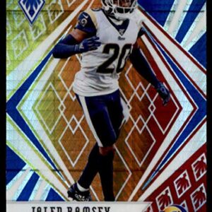 Football NFL 2020 Panini Phoenix Fire Burst #97 Jalen Ramsey LA Rams