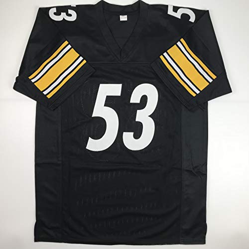 Autographed/Signed Maurkice Pouncey Pittsburgh Black Football Jersey JSA COA