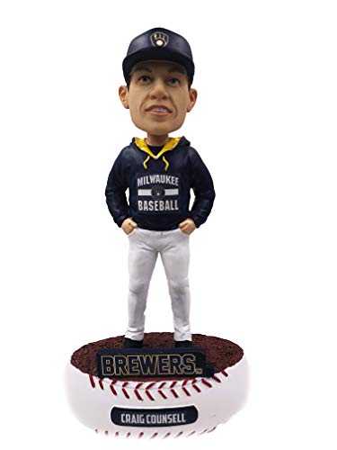 Craig Counsell Milwaukee Brewers Baller Special Edition - Manager Bobblehead MLB