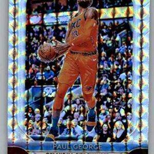 2018-19 Prizm Mosaic Basketball #85 Paul George Oklahoma City Thunder Official NBA Trading Card From Panini America