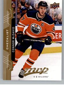 2018-19 ud mvp #200 connor mcdavid edmonton oilers upper deck 18-19 hockey card