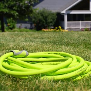 Flexzilla Garden Hose with SwivelGrip, 5/8 in. x 50 ft., Heavy Duty, Lightweight, Drinking Water Safe, ZillaGreen - HFZG550YWS-E