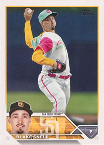 2023 Topps #208 Blake Snell NM-MT San Diego Padres Baseball Trading Card