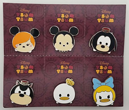 Disney Pin - Hollywood Tower Hotel - Tsum - Booster Set