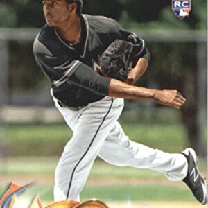 2018 Topps Series 2#594 Sandy Alcantara Miami Marlins Rookie Baseball Card - GOTBASEBALLCARDS