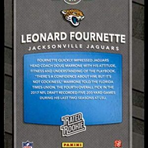 Football NFL 2017 Donruss #319 Leonard Fournette Rated Rookie Jaguars