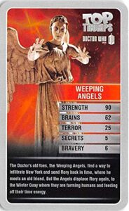 weeping angels trading game card doctor who 2013#dw30