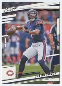 2022 panini prestige #48 justin fields chicago bears nfl football trading card