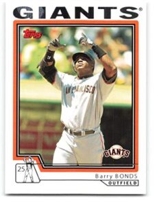 2004 topps traded #t221 barry bonds nm-mt san francisco giants baseball