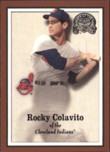 2000 greats of the game baseball card #67 rocky colavito