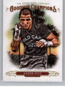 multisport multisport 2018 goodwin champions #12 aaron pico vertical nm near mint